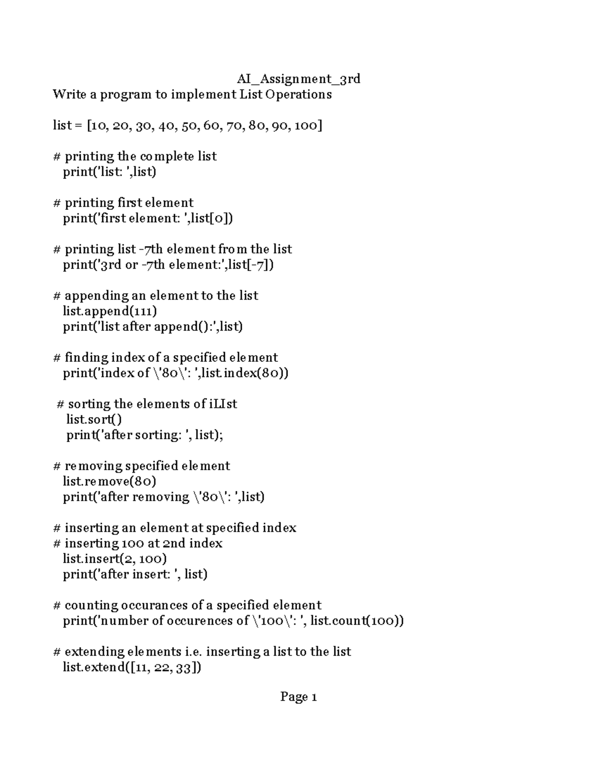 AI-3- practical slips solution - AI_Assignment_3rd Write a program to ...