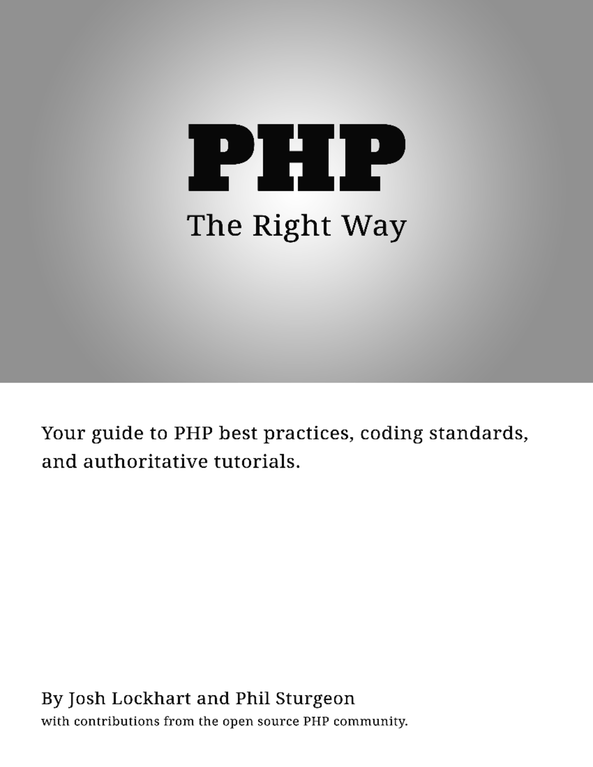 Php The Right Way PHP The Right Way Your Guide To PHP Best