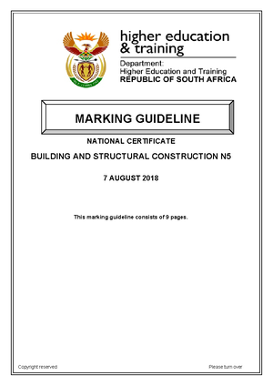 N5 Building and Structural Construction April 2021 - NATIONAL ...