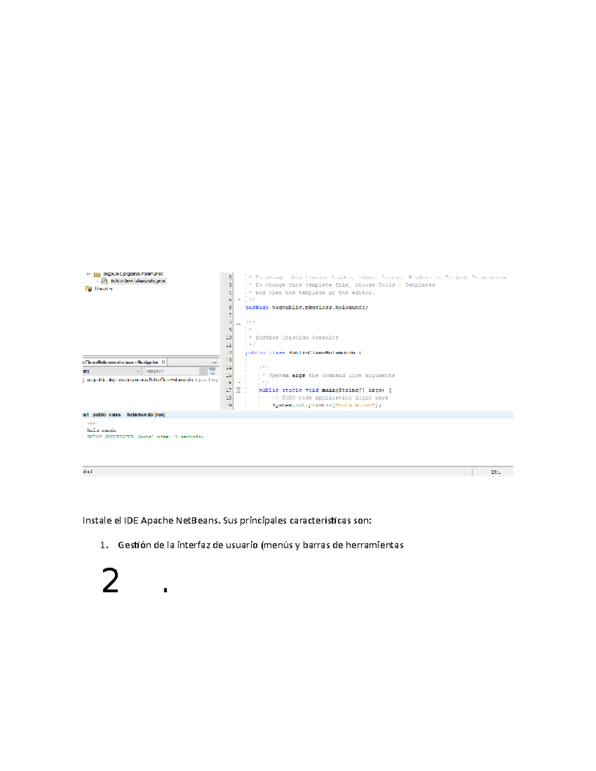 Anonimo - practicas para instalar programas de dorma correcta - Instale el IDE Apache NetBeans ...