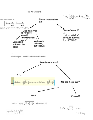 Biostats chapter 4 - notes - Chapter 4 Central location - Mean - Median ...