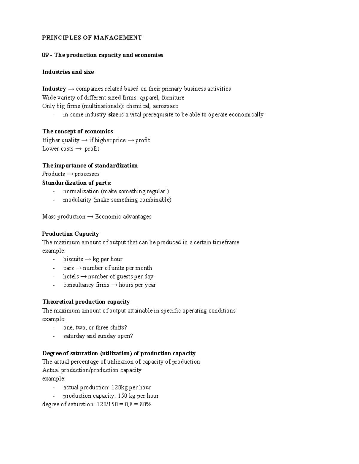 Lesson 09 - Principles of Management - PRINCIPLES OF MANAGEMENT 09 ...