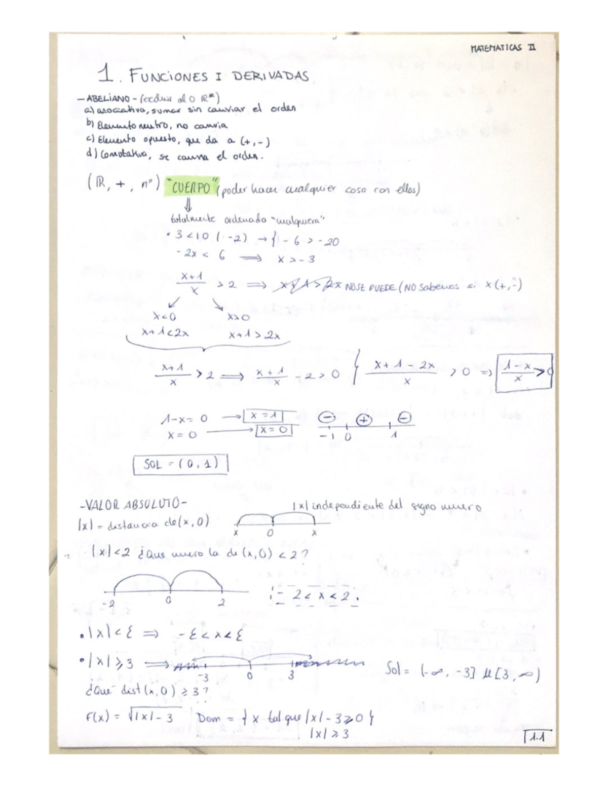 Mates II - Álgebra Lineal - Studocu