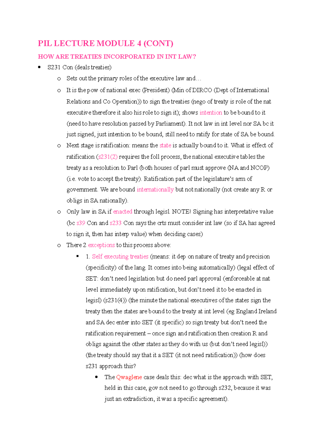 Lecture 5 ( Module 4) - summary for the topic in PIL. - PIL LECTURE MODULE 4 (CONT) HOW ARE ...