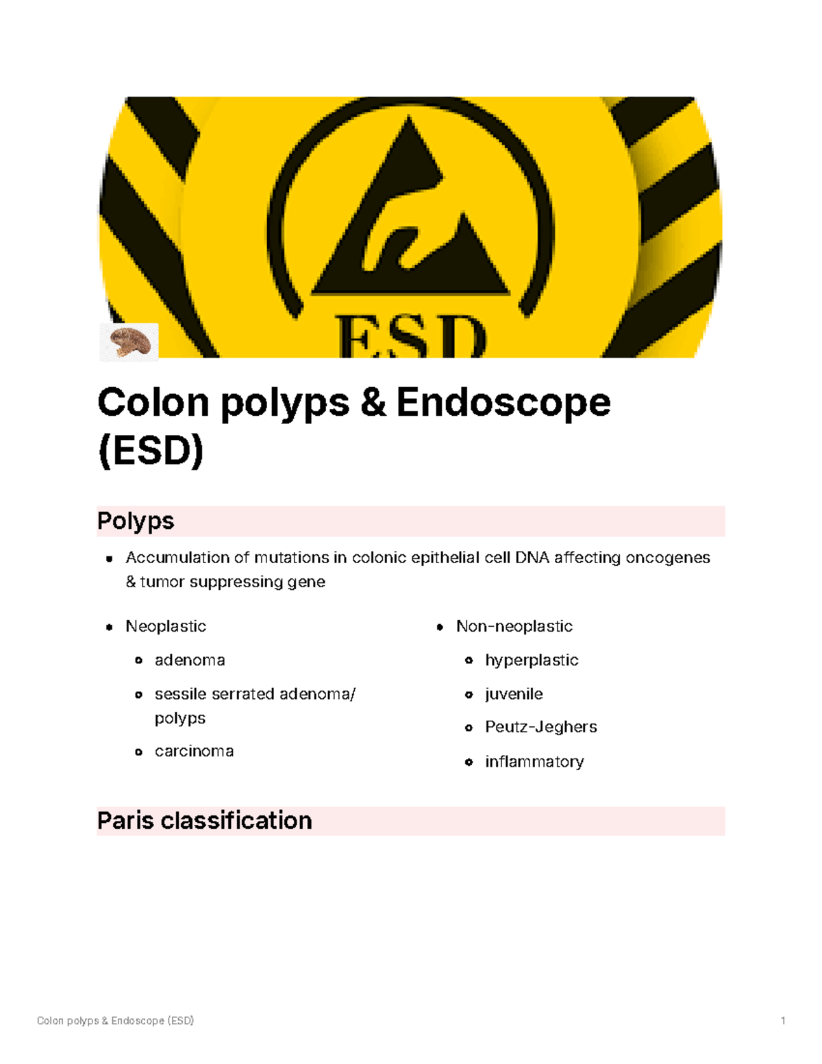 Colon polyps Endoscope (ESD) - Colon polyps & Endoscope (ESD) Polyps ...
