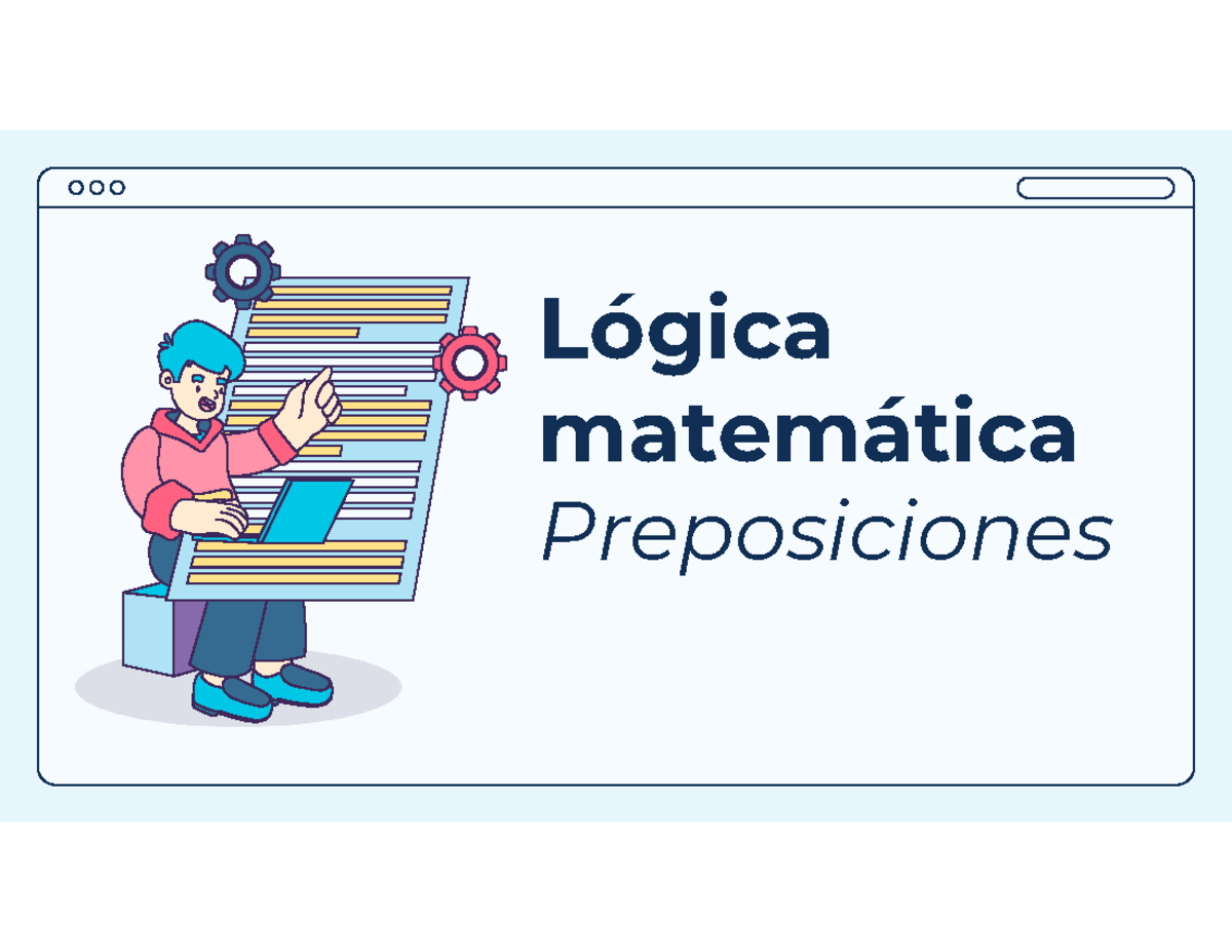 Proposiciones logicas - Lógica matemática Preposiciones Tabla de ...