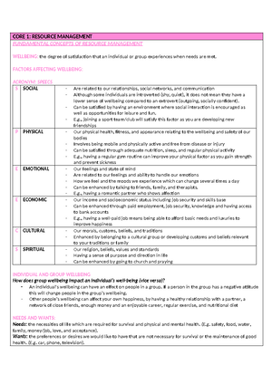 CAFS Acronyms - CAFS ACRONYMS RESOURCE MANAGEMENT Factors affecting ...