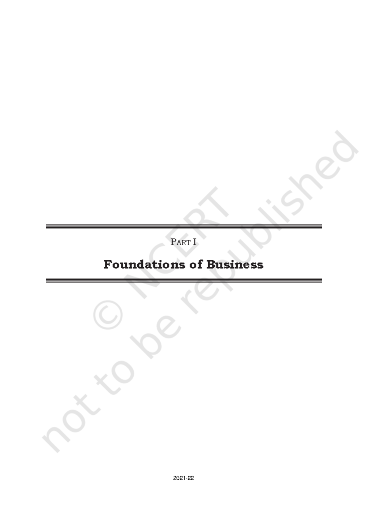 Sources of business and business ethics - Part I Foundations of ...