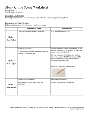 1.04 assignment - Documentary Evidence Worksheet Student Name: Time ...