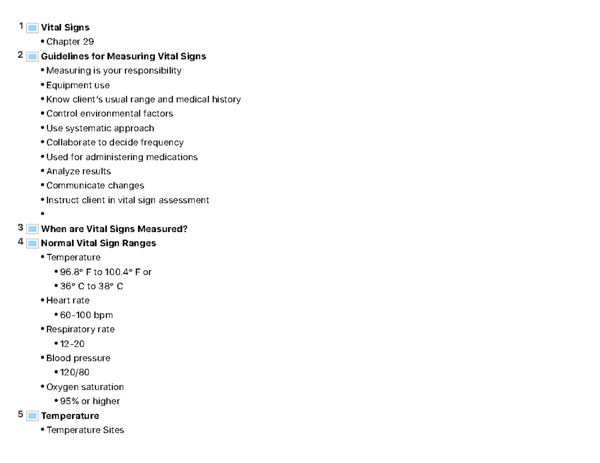 Vital Signs Fall 22 Student PDF - 1 Vital Signs Chapter 29 2 Guidelines ...