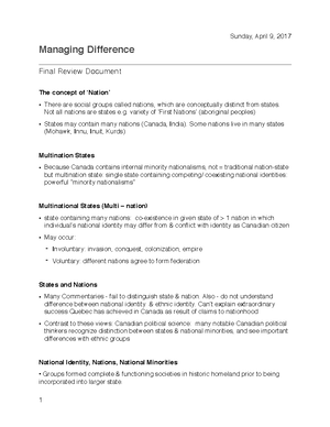[Solved] La diffrence ou la diversit est devenue un concept la mode et ...