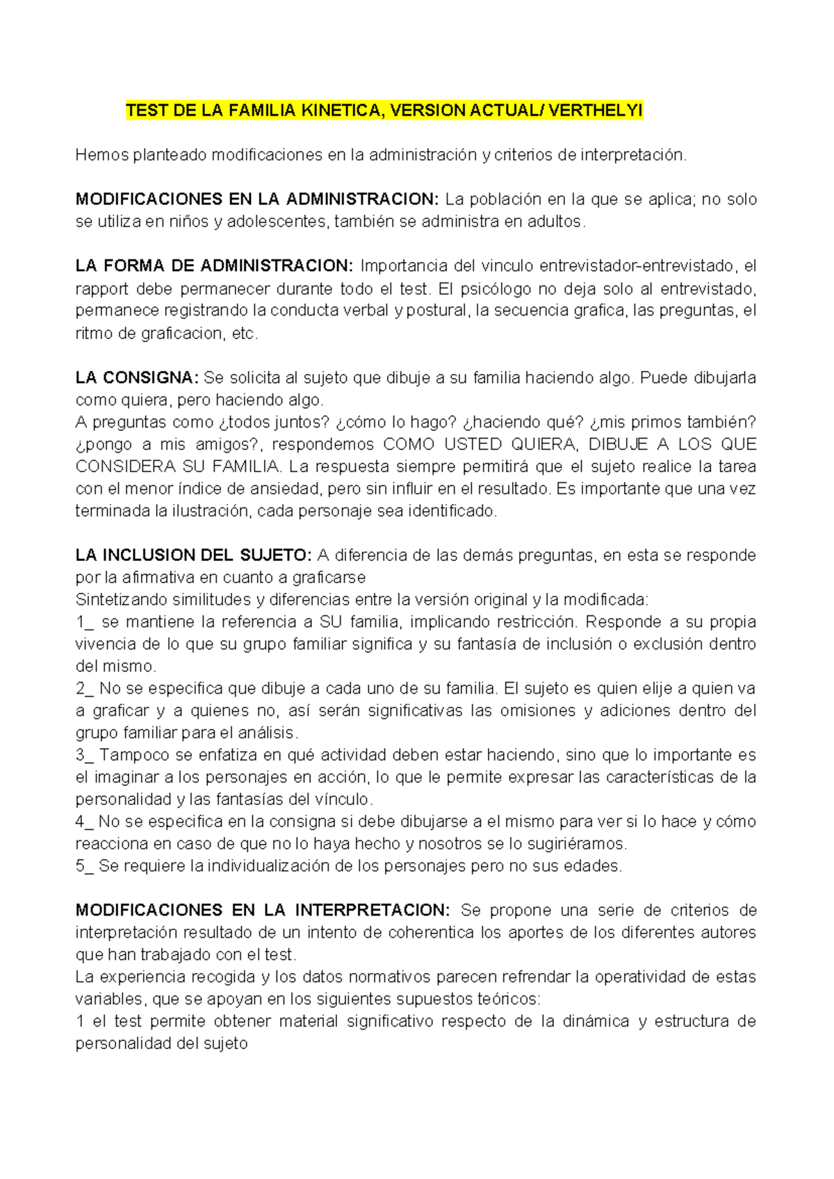 Frank de Verthelyi, R. y otros - Test de la familia kinética versión ...