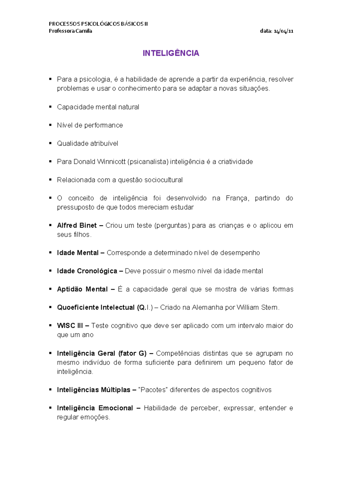 4. PPB - aula do dia 14 - PSICOLOGIA DE FORMA GERAL FHKLLLL ...