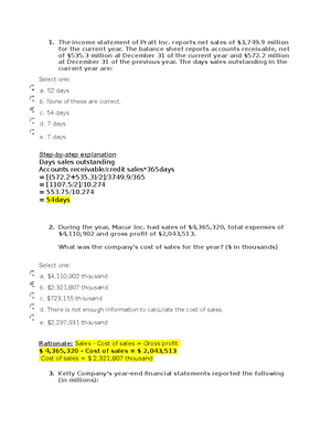 Chapter 13 Outline - ACCT 2302 - Studocu