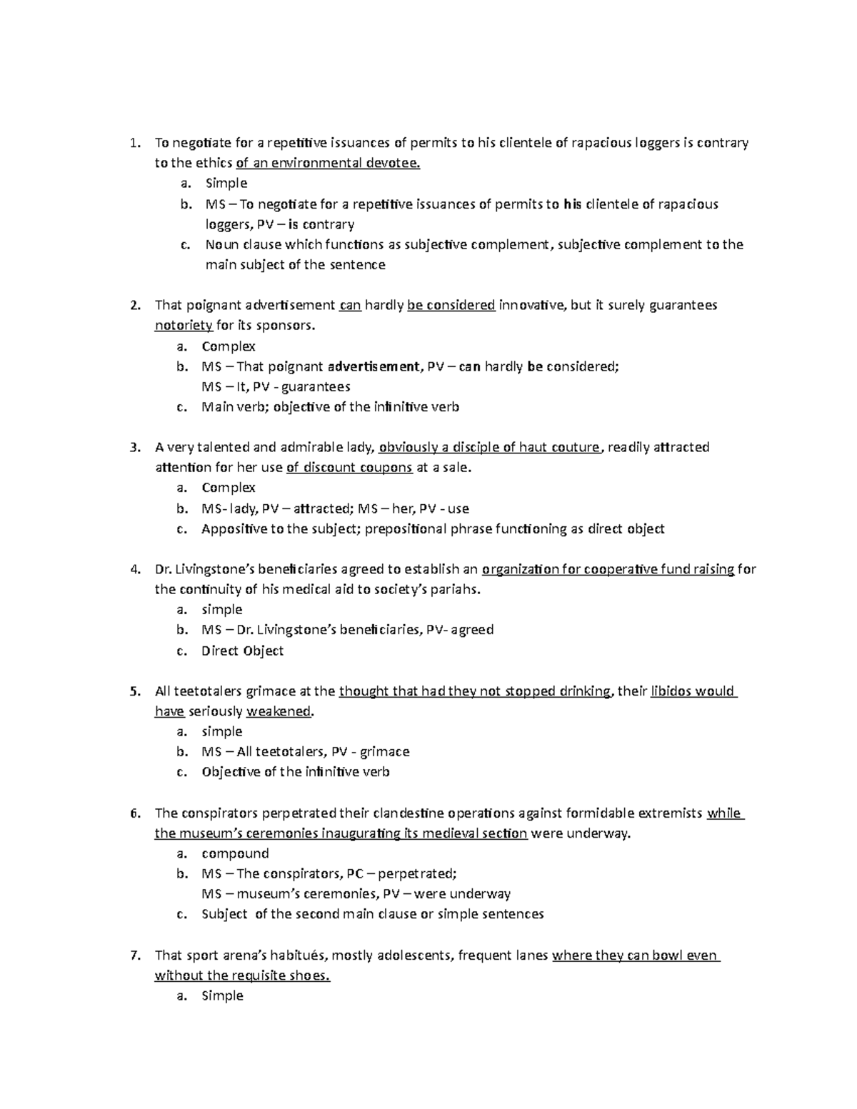 Eng. 101-compre - Comprehensive Exam - To negotiate for a repetitive ...