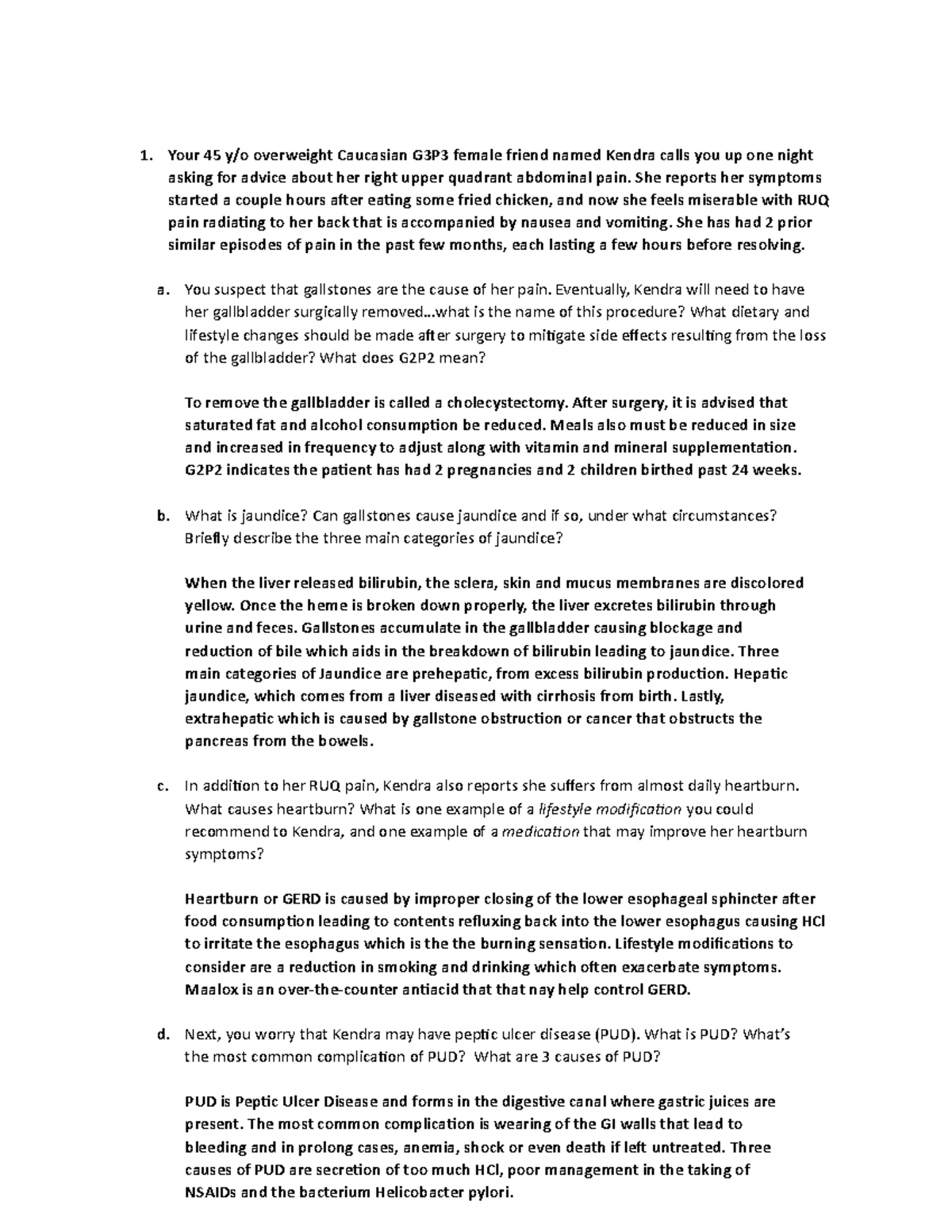 23-232 - A P II Quiz - practice exam on A nd P - Your 45 y/o overweight ...