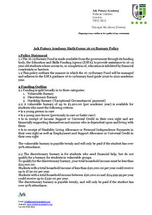 Applied Science Unit 3 Revision guide - 3 Please note – To be used with ...