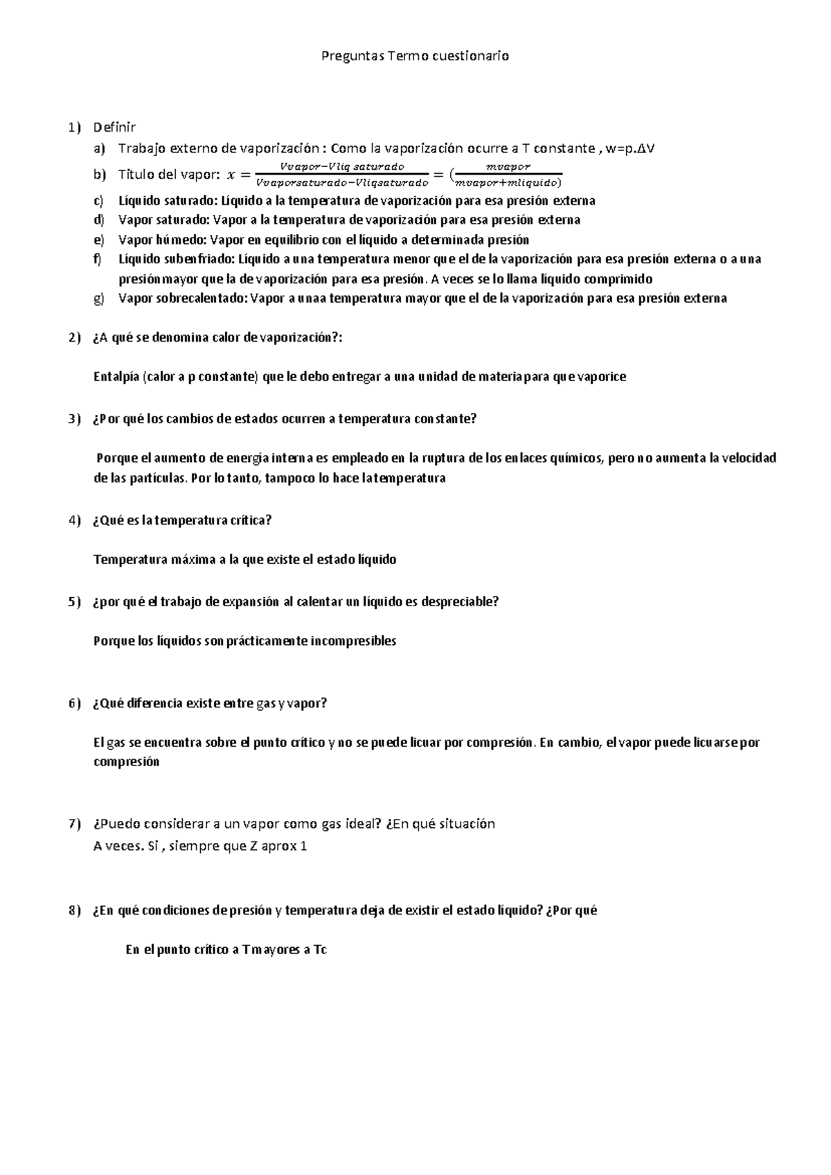 Preguntas Termo cuestionario (2) - Warning: TT: undefined function: 32 Warning: TT: undefined ...