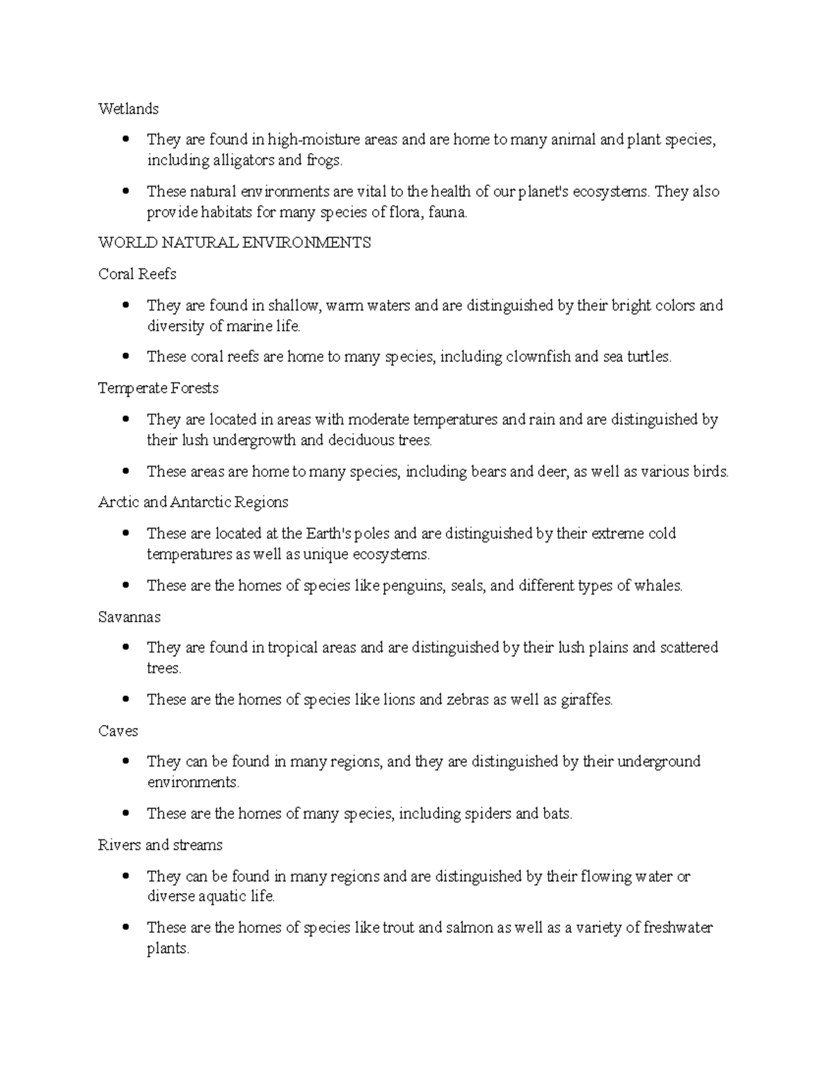 GEG 101 Notes 2 - Nature of geography; earth-sun relationships; maps ...