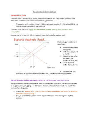 Lecture 3 - Becker Model - The Economics of Crime Lecture 3 The Becker ...