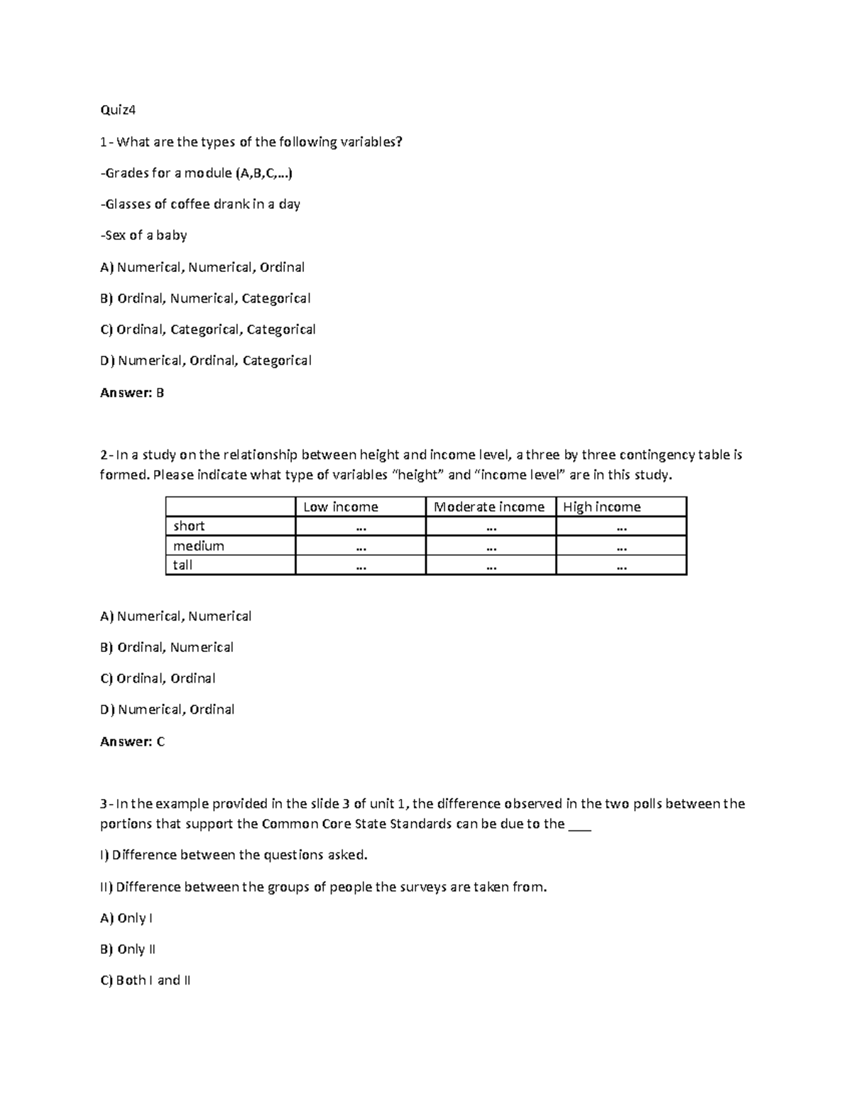 Quiz 4 With Solutions Warning Tt Undefined Function 32 Warning Tt Undefined Function 32