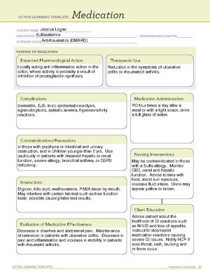 Paroxetine - ALT medication card - ACTIVE LEARNING TEMPLATES ...