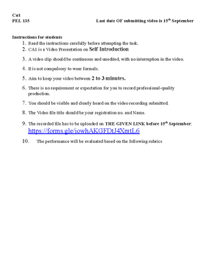 PE - Physical Education - Essay - Studocu