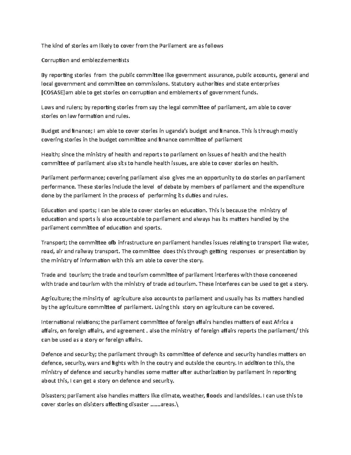 Ronald - this will help students from various disciplines to appreciate ...