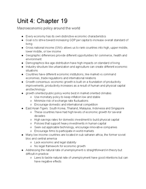 Unit 1 Chapter 4 Labor and Financial Markets - Unit 1: Chapter 4 Labor ...