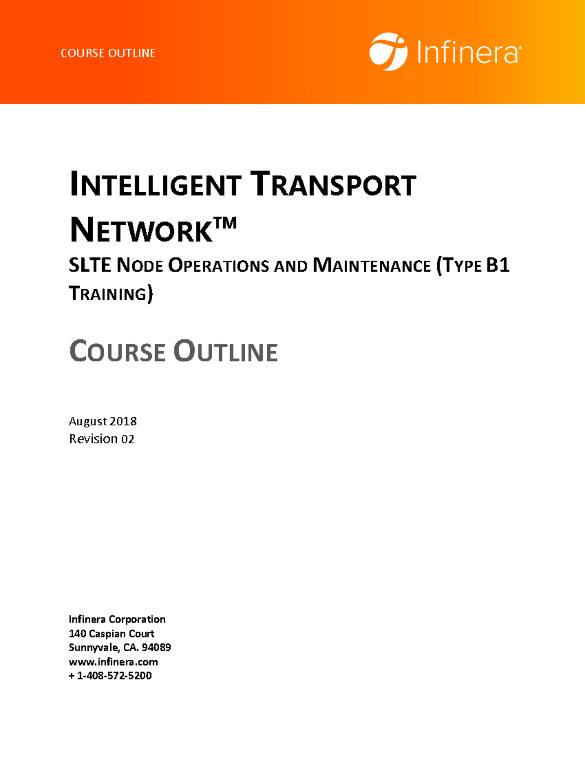 SLTE Type B1 Course Outline - Warning: TT: undefined function: 32 Warning: TT: undefined ...