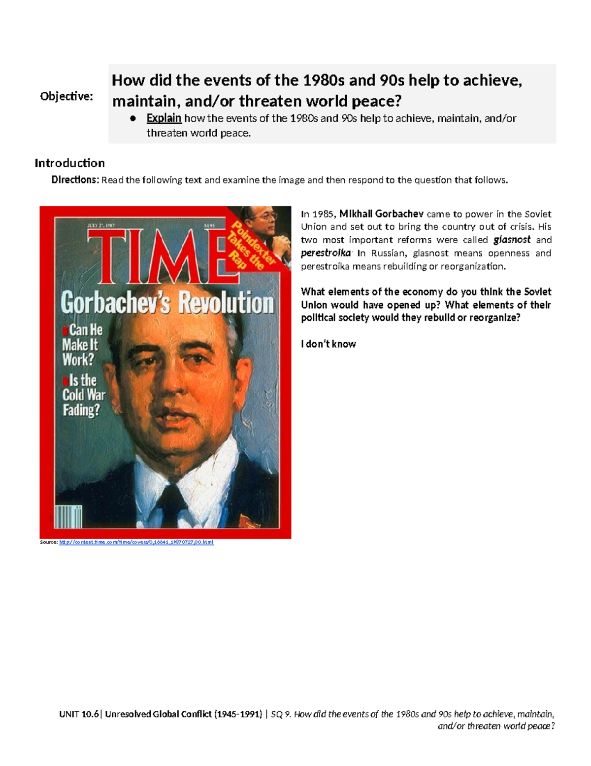 Copy of Copy of 10.6 SQ 9. How did the events of the 1980s and 90s help ...