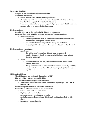Ch 10 Complex Experimental Design - 11/30/ Psyc 220 Chapter 10: Complex ...