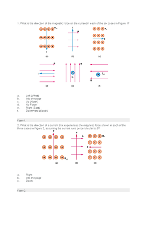 Problem Set 1 - A simple problem set for physics - Physics for ...