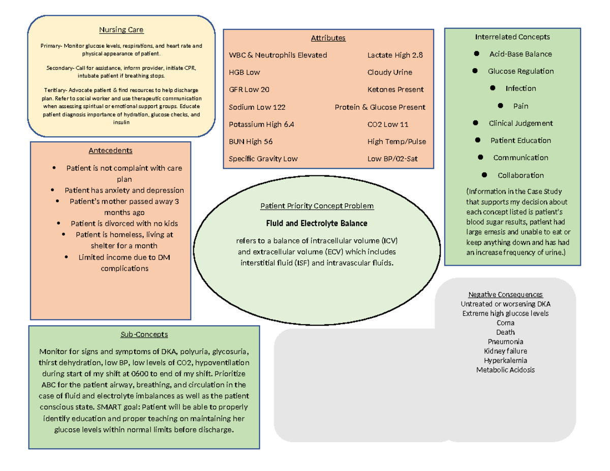 Case Study#1 - Case study - Patient Priority Concept Problem Fluid and ...
