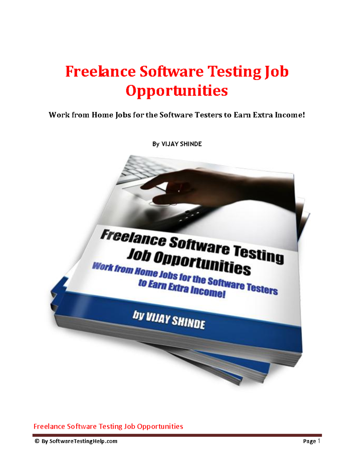 Freelance Software Testing Job Opportunities - No part of this ...