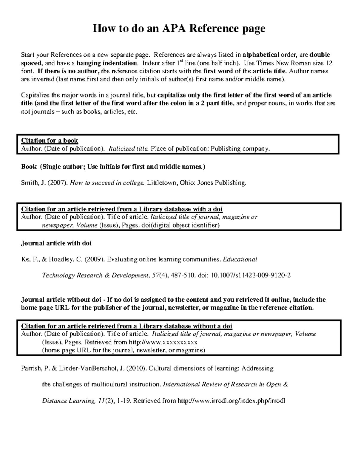 3 APA Reference Page - Summary Accountancy - How to do an APA Reference ...