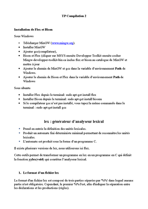 Compilation cours - Studocu