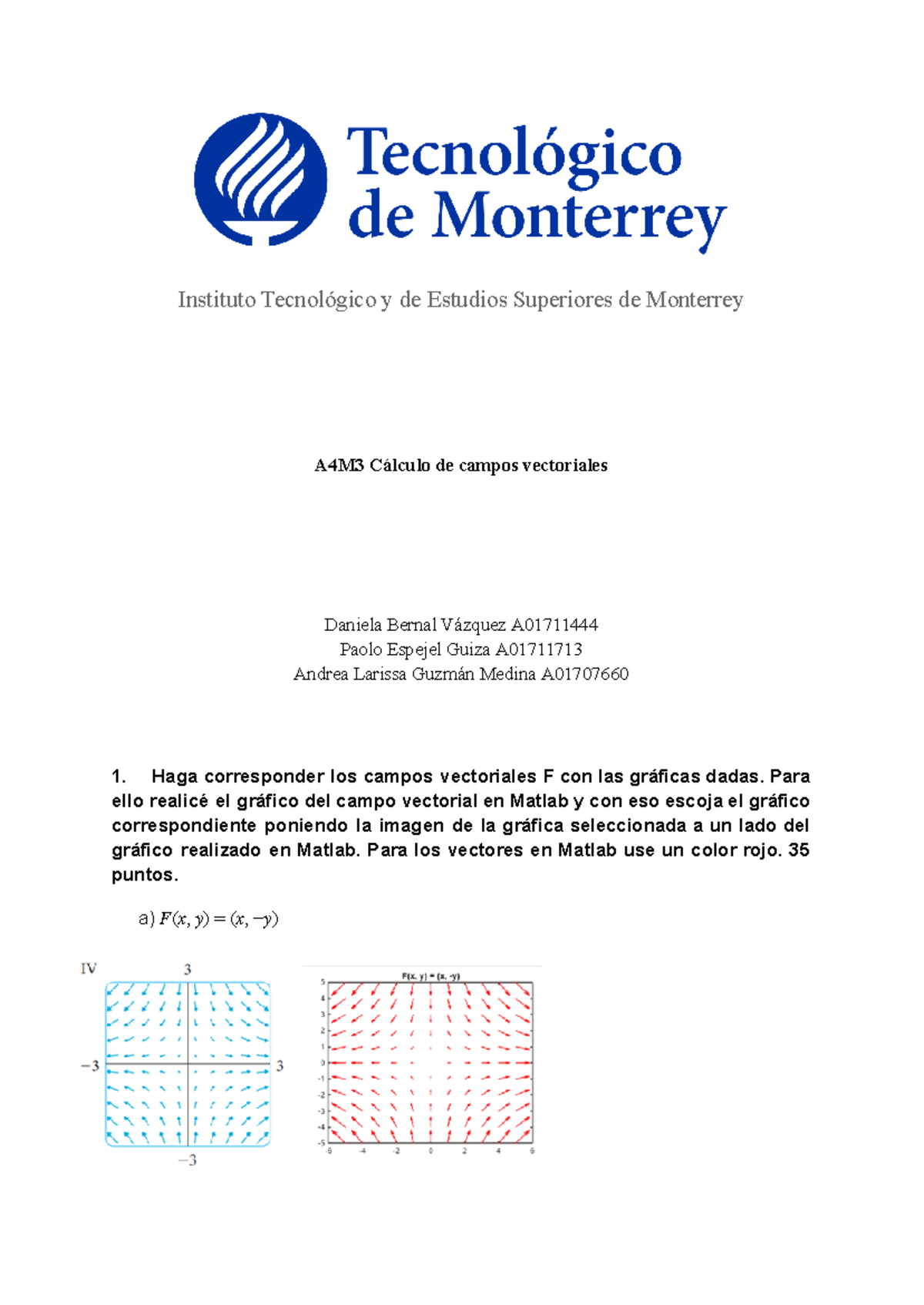 A4M3 Cálculo de campos vectorialesl - Instituto Tecnológico y de ...