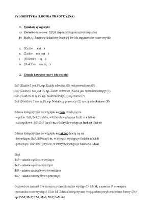 Kwestionariusze egzaminacyjne - Wskaż prawo logiczne z dwiema zmiennymi zdaniowymi będące ...