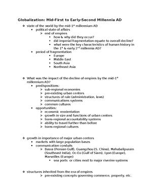 World History Chapter 8 - The Age of Empires (1st Millennium BC-Mid 1st ...