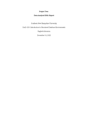 Quiz 2 - DAD 220 - DAD-220 - Studocu