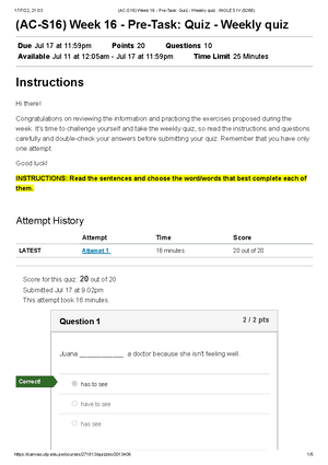 Reporte Horario - Horario de Clases Fecha: 26/02/ Hora: 21:06: ALUMNO ...