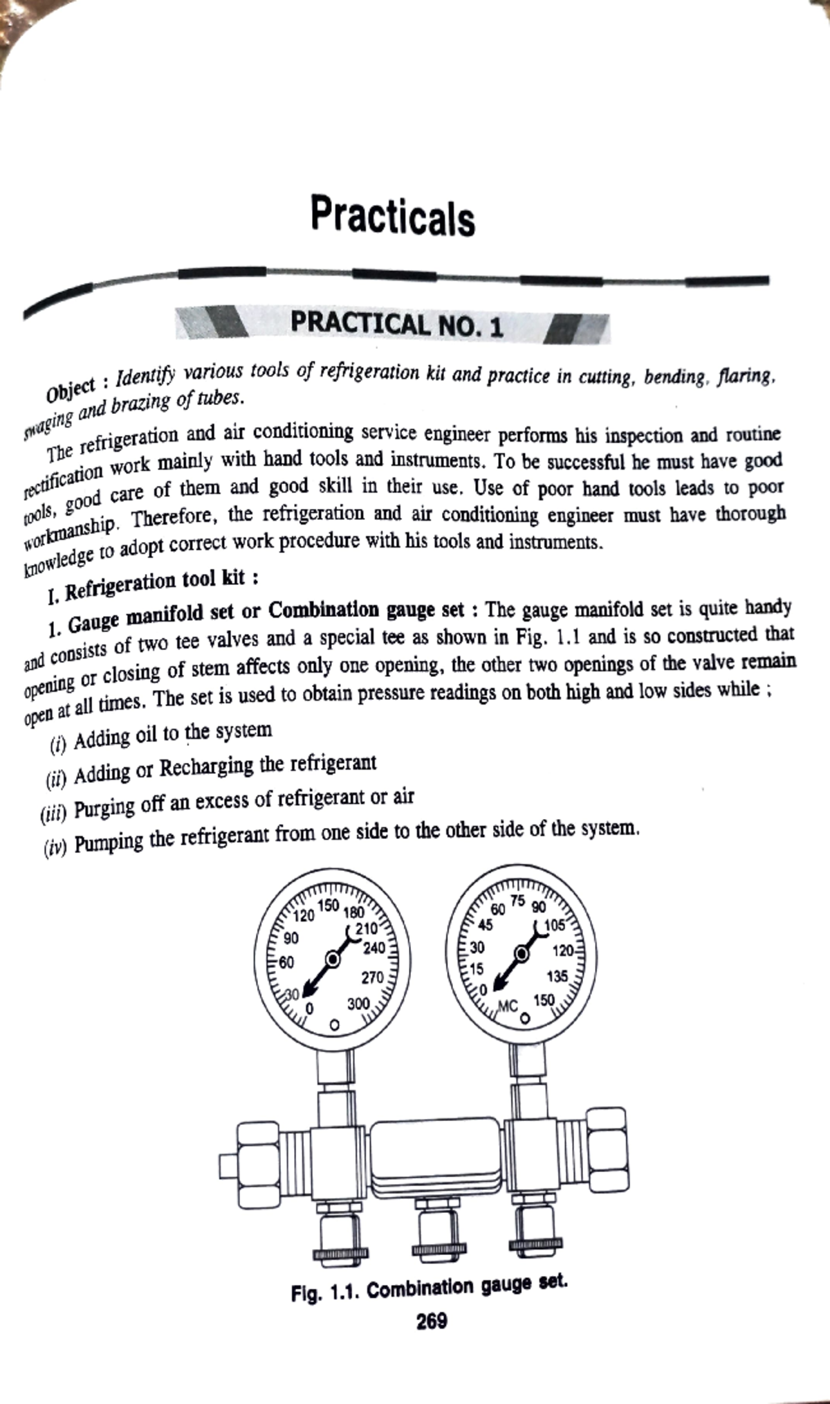 Practical 1 RAC - Notes - Object: Identify various tools of ...