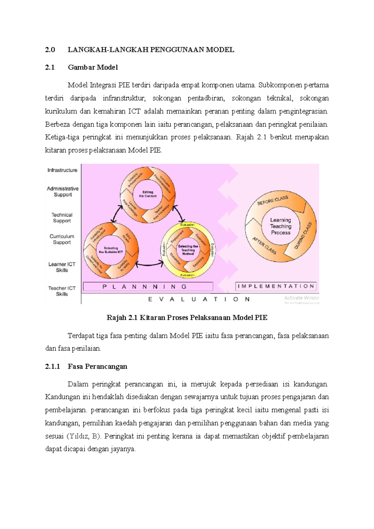 2.0 Langkah- Langkah Model - 2 LANGKAH-LANGKAH PENGGUNAAN MODEL 2 ...