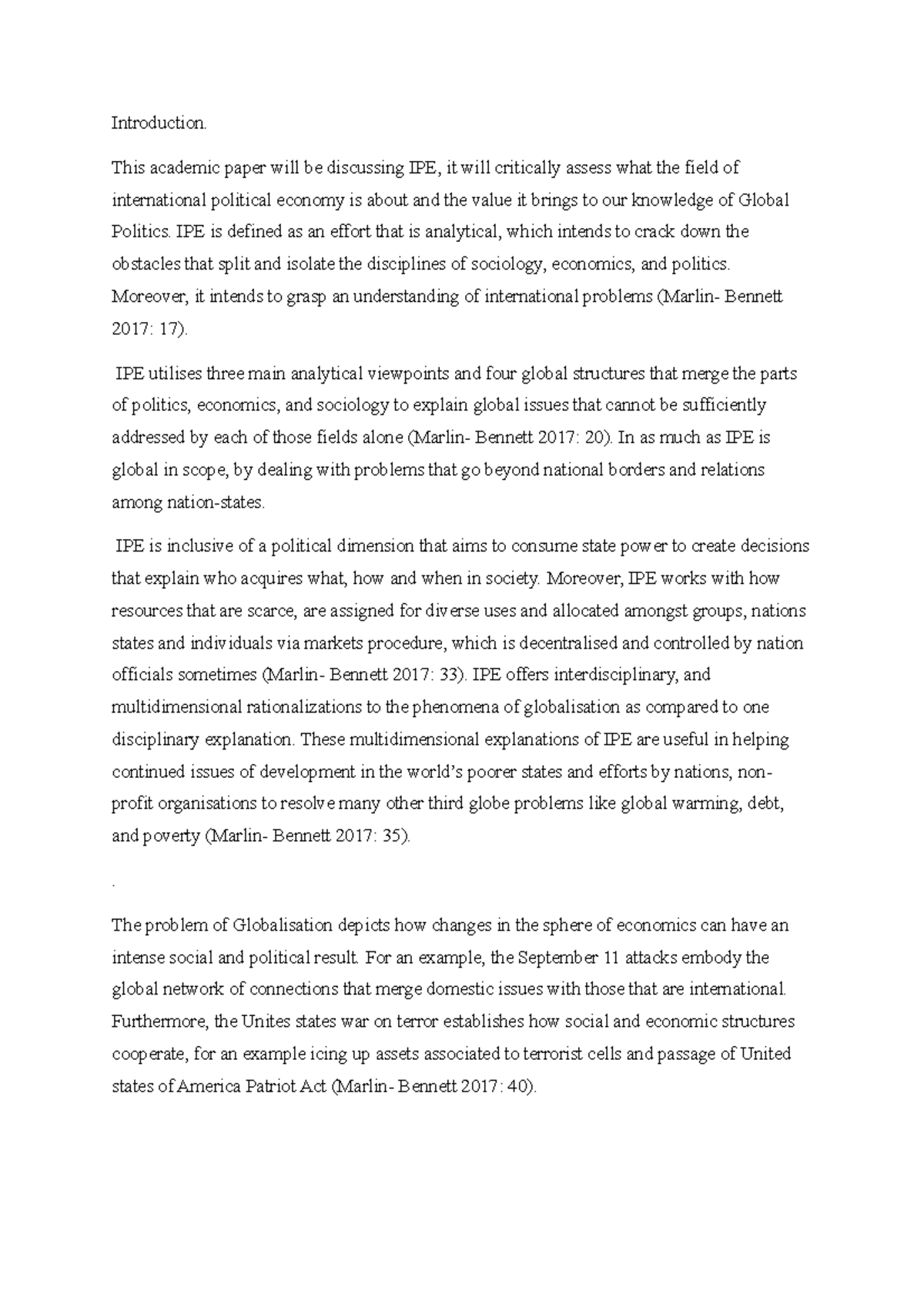 IPL assignment - Introduction. This academic paper will be discussing ...