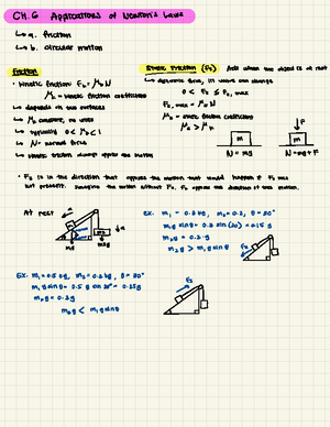 Physics 8A CH3 Notes - CH3 motion in dimension quantities thatdescribe ...