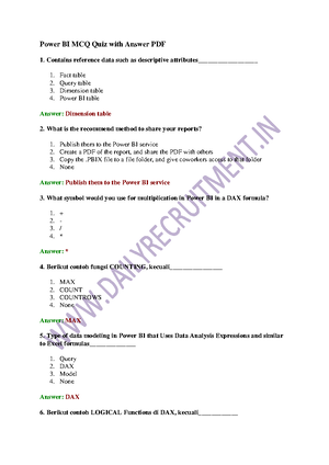 PS2 sol - Assignment 2 solution - Problem Solving Assignment 2 Data Mining (CSE4052) Suppose ...