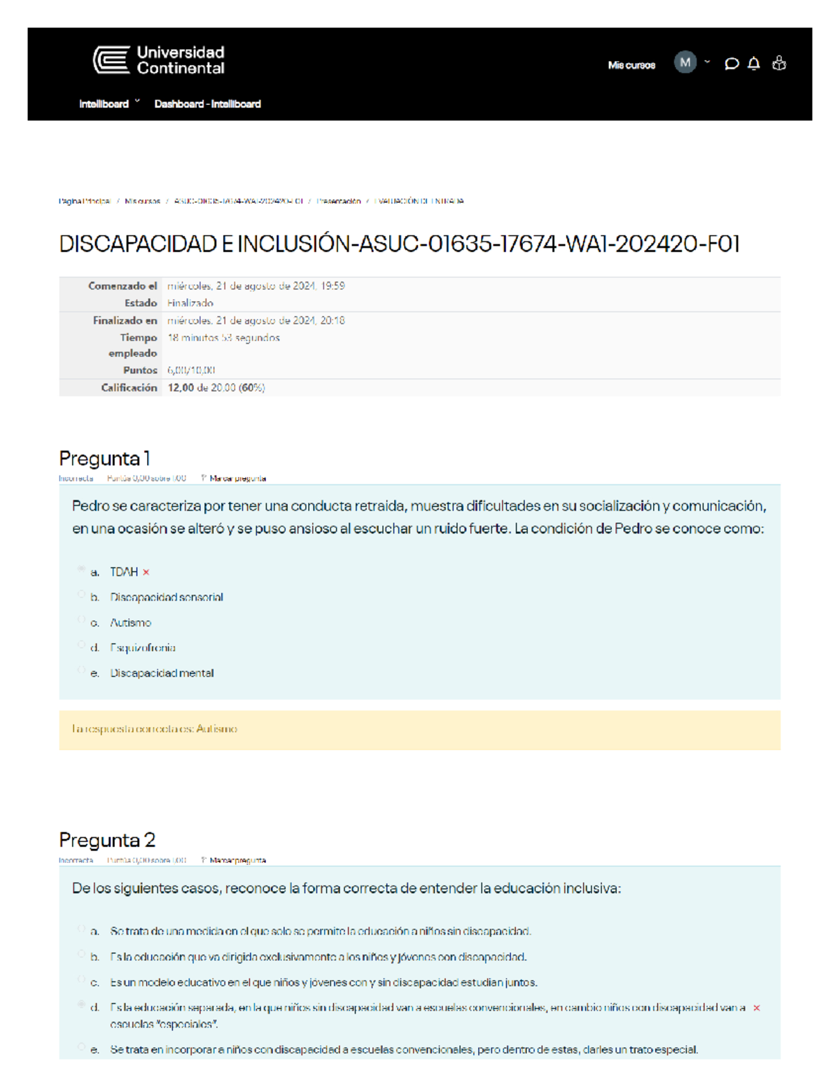 examen virtual 1 - Universidad Continental Mis cursos M Intelliboard ...
