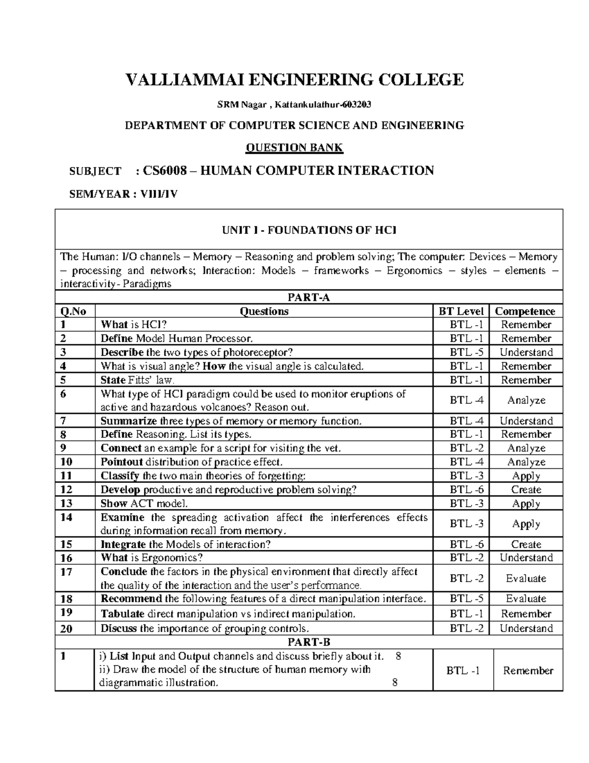 CS6008-Question Bank - VALLIAMMAI ENGINEERING COLLEGE SRM Nagar ...