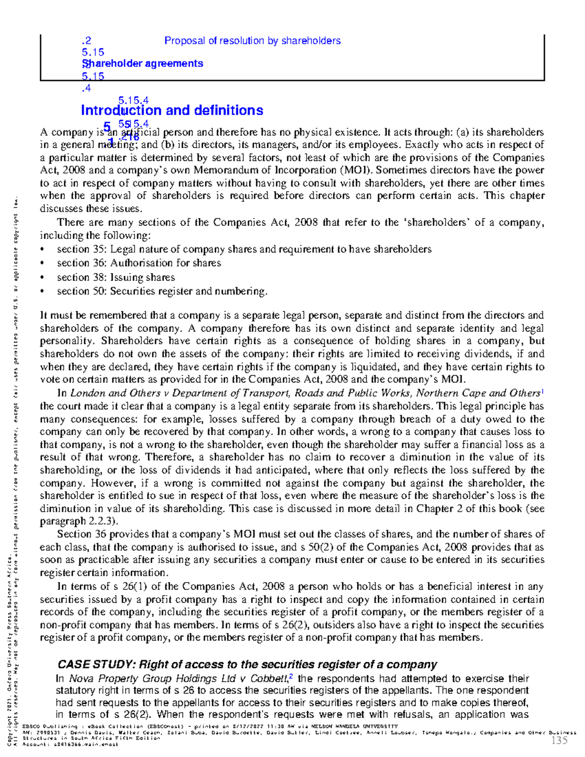 Dennis Davis Walt 2021 51Introduction And Defi Companies And Other Busi ...